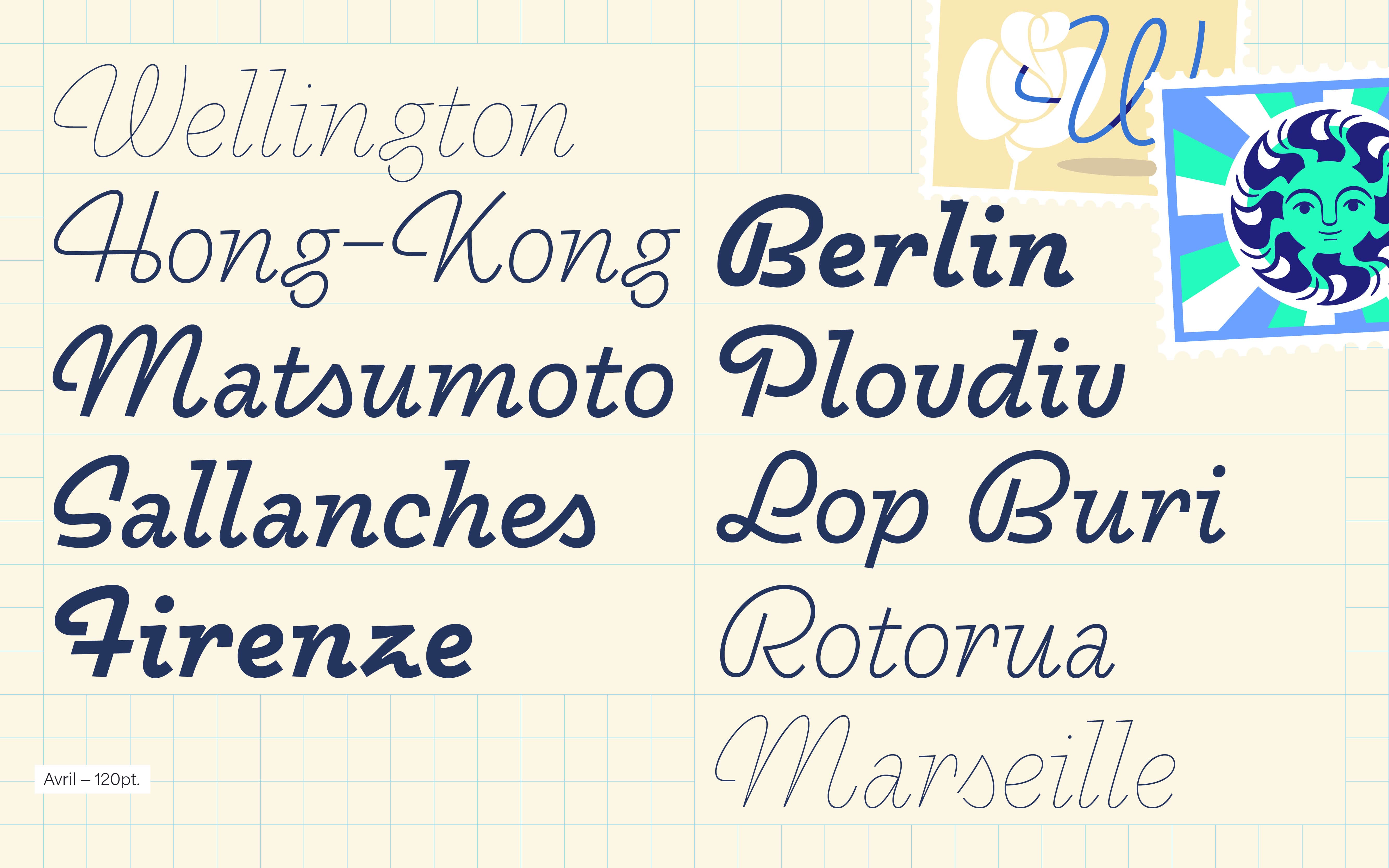 Avril font - The chill afternoon script typeface | French Type Design ...