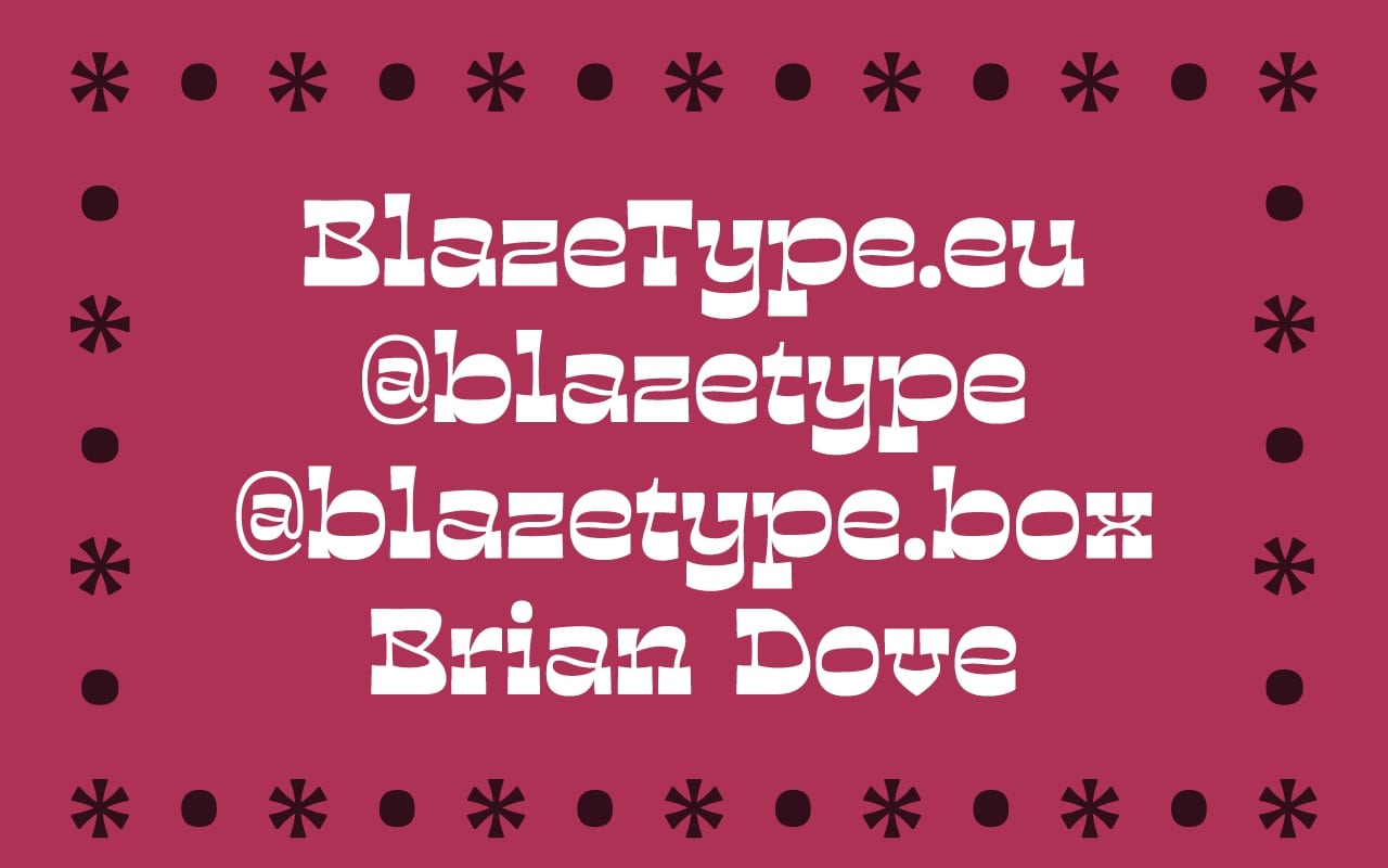 Discotack - Art nouveau reverse contrast slab serif | French Type ...