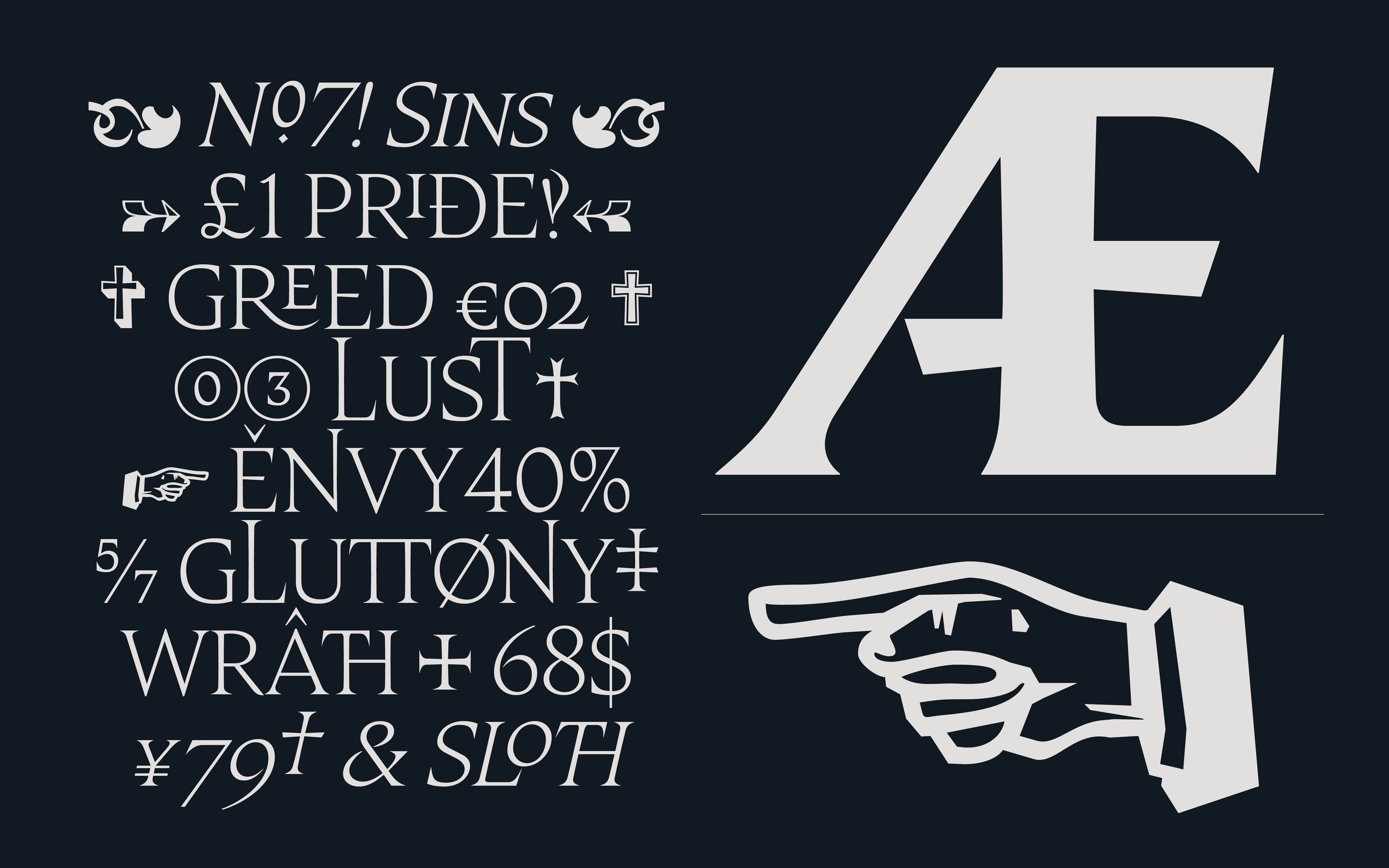 Fautive - The exaggerated appeal of a playful serif | French Type ...