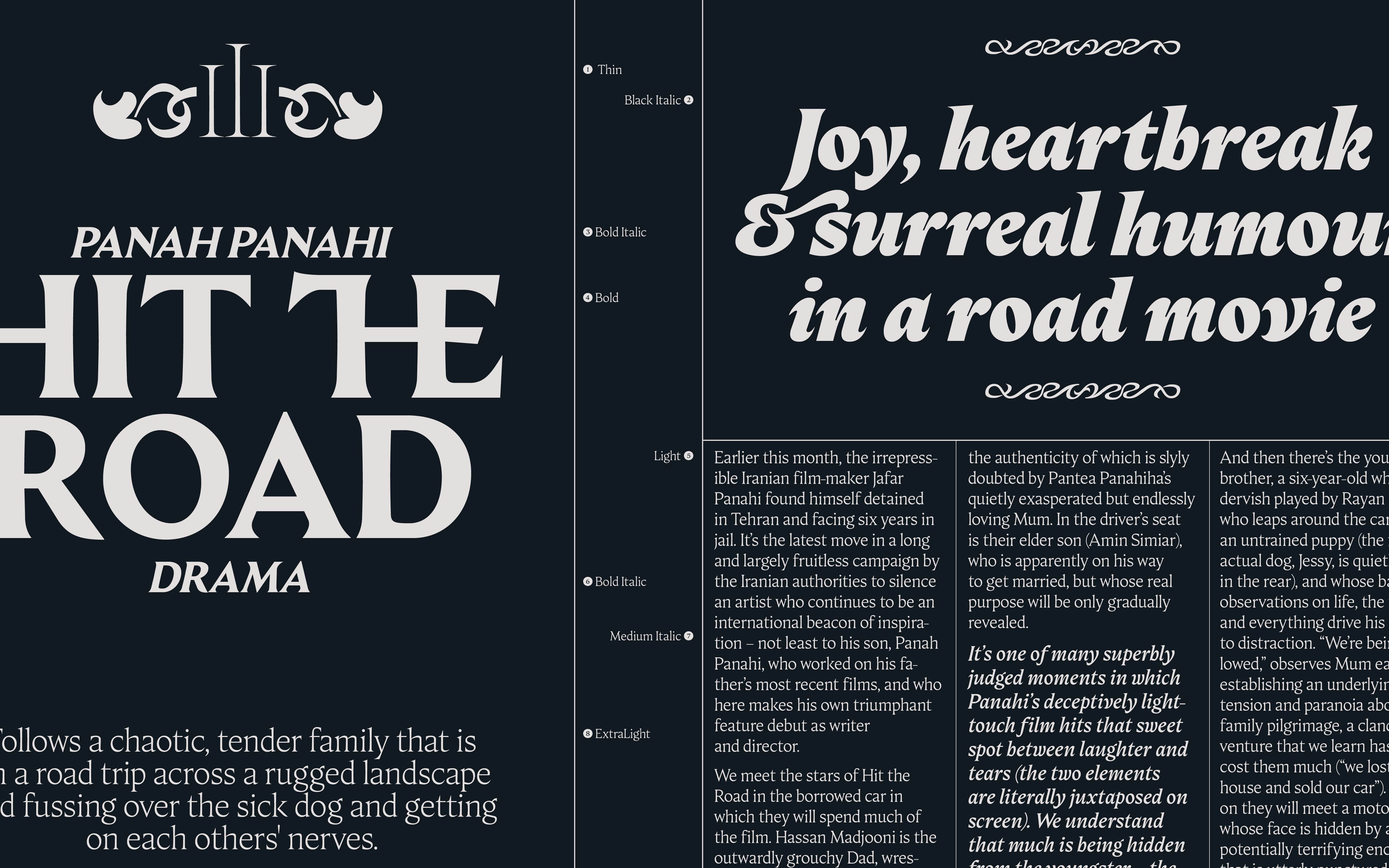 Fautive - The exaggerated appeal of a playful serif | French Type ...