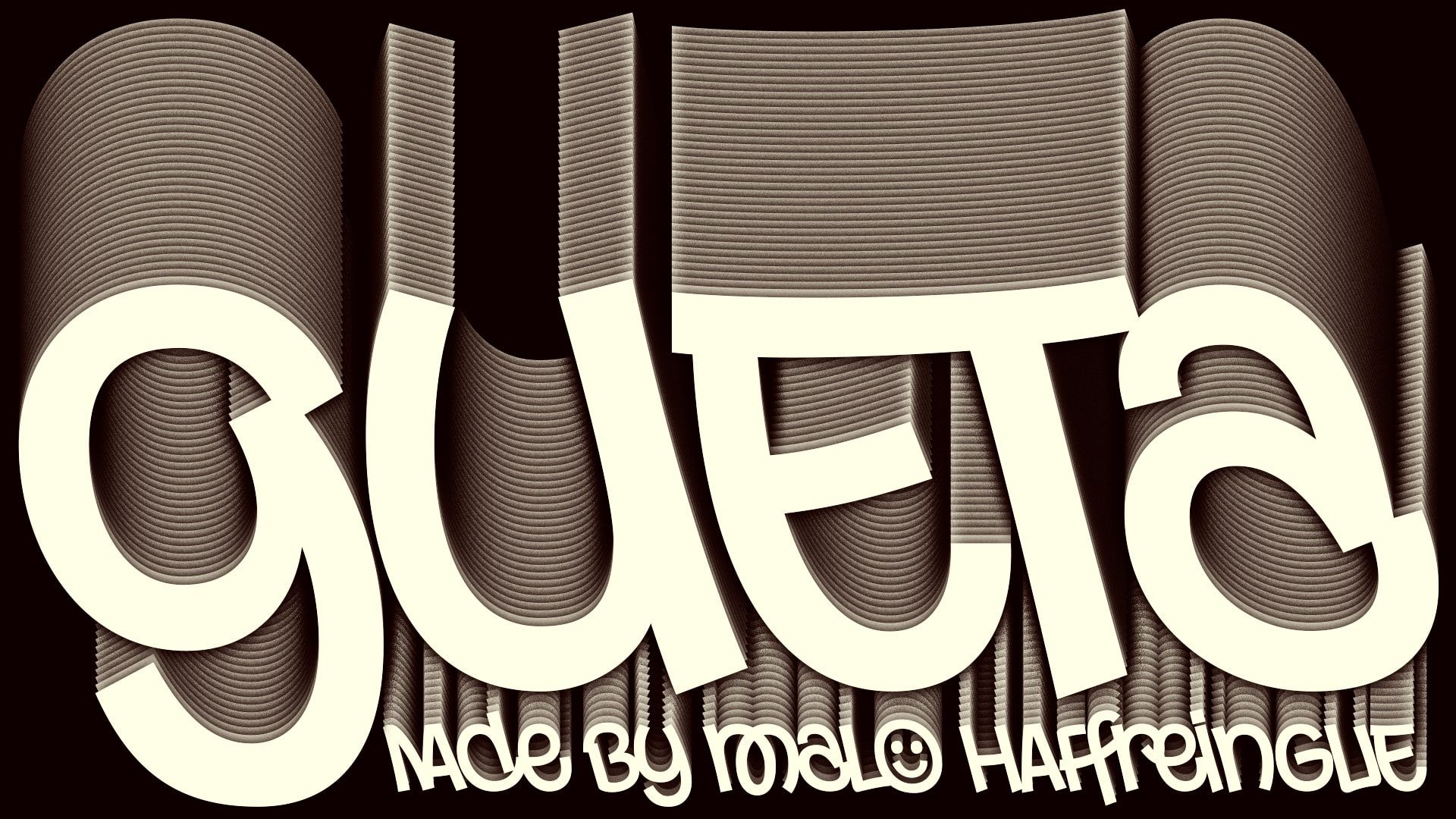 Looking for a street inspired font? Meet Gueta! | French Type Design ...