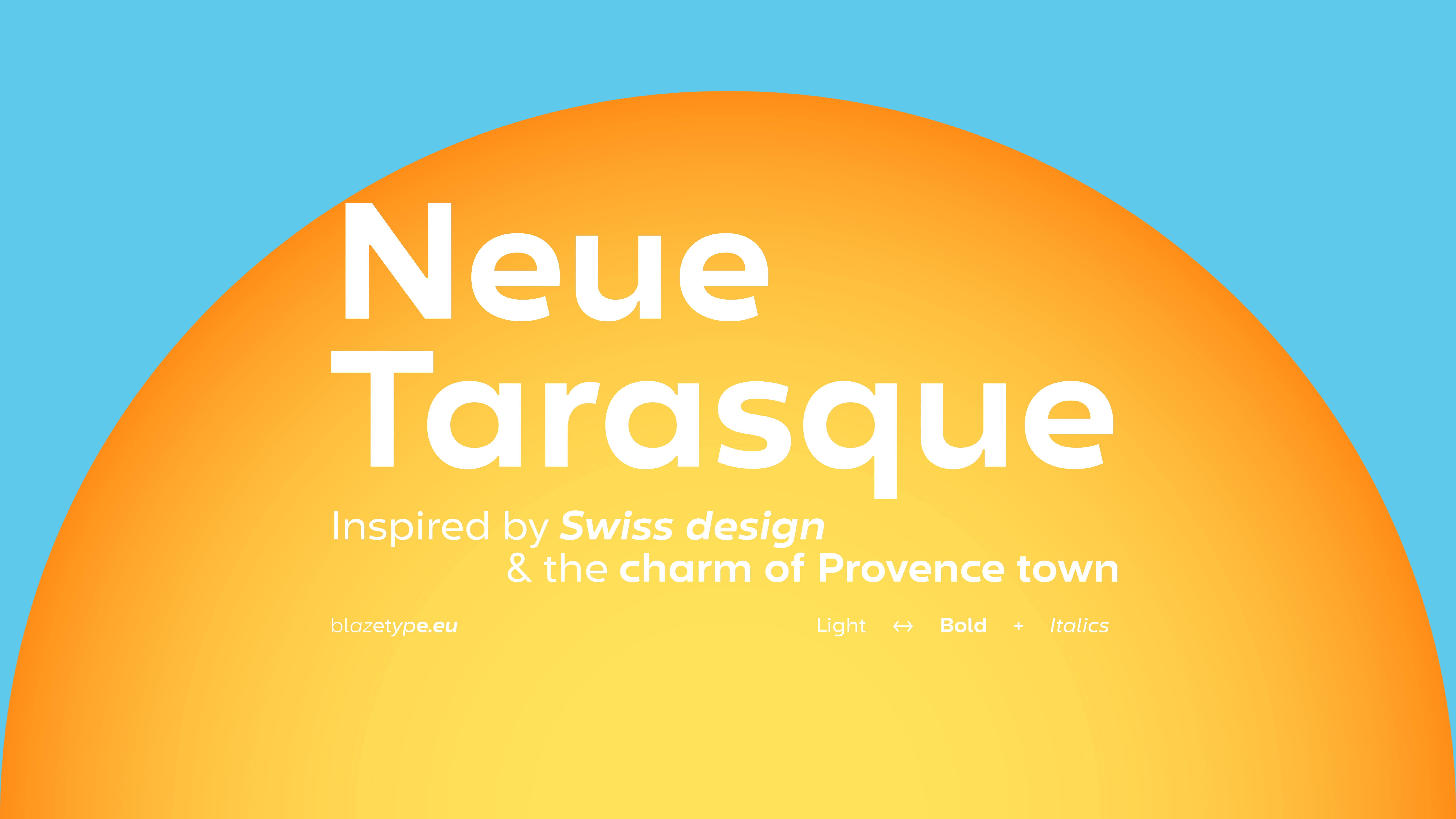 Neue Tarasque - A bridge between France hand lettering & Switzerland ...