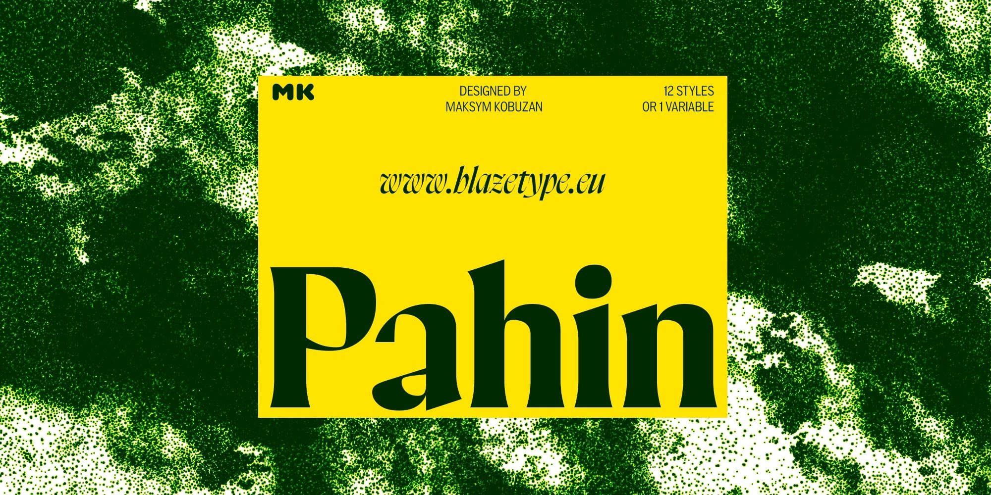 Pahin is an expressive flared serif that combines sharp forms with ...