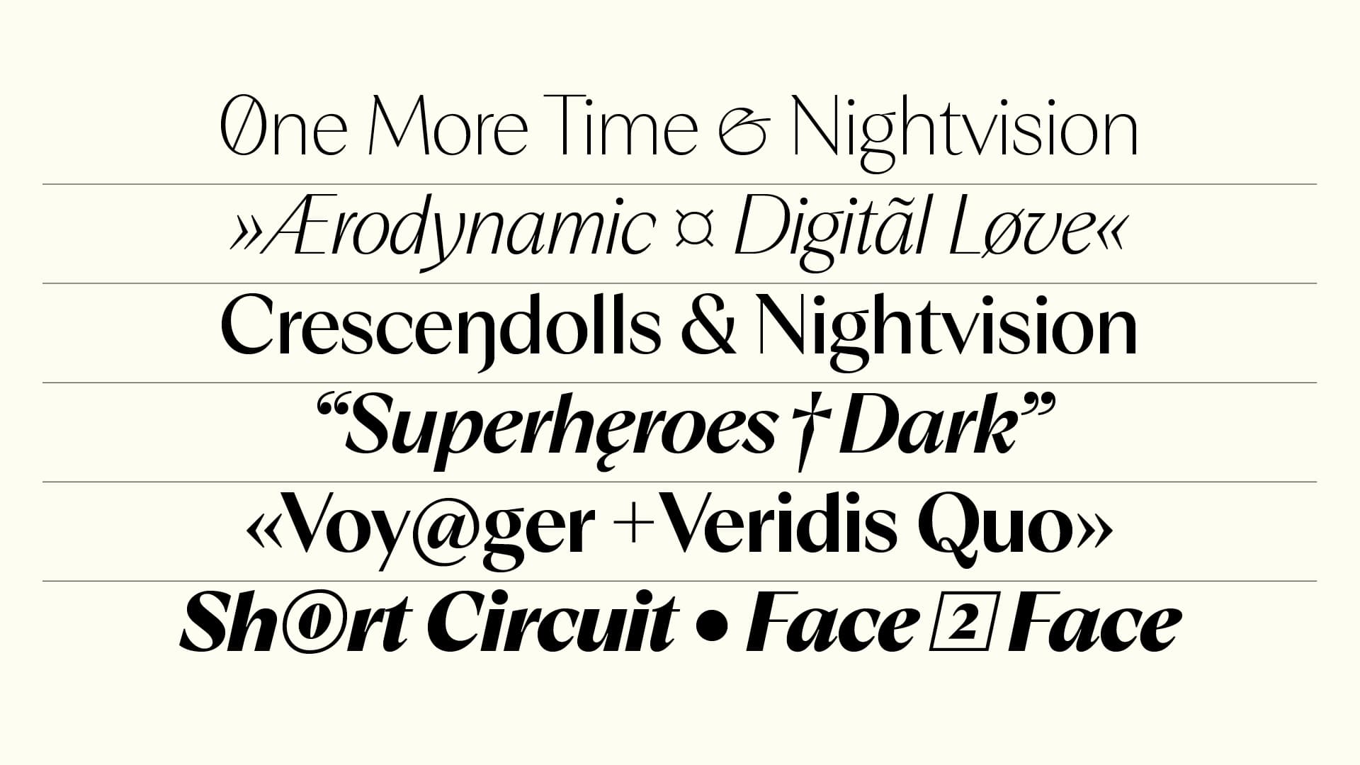 Relais display - a didone inspired typeface! | French Type Design ...