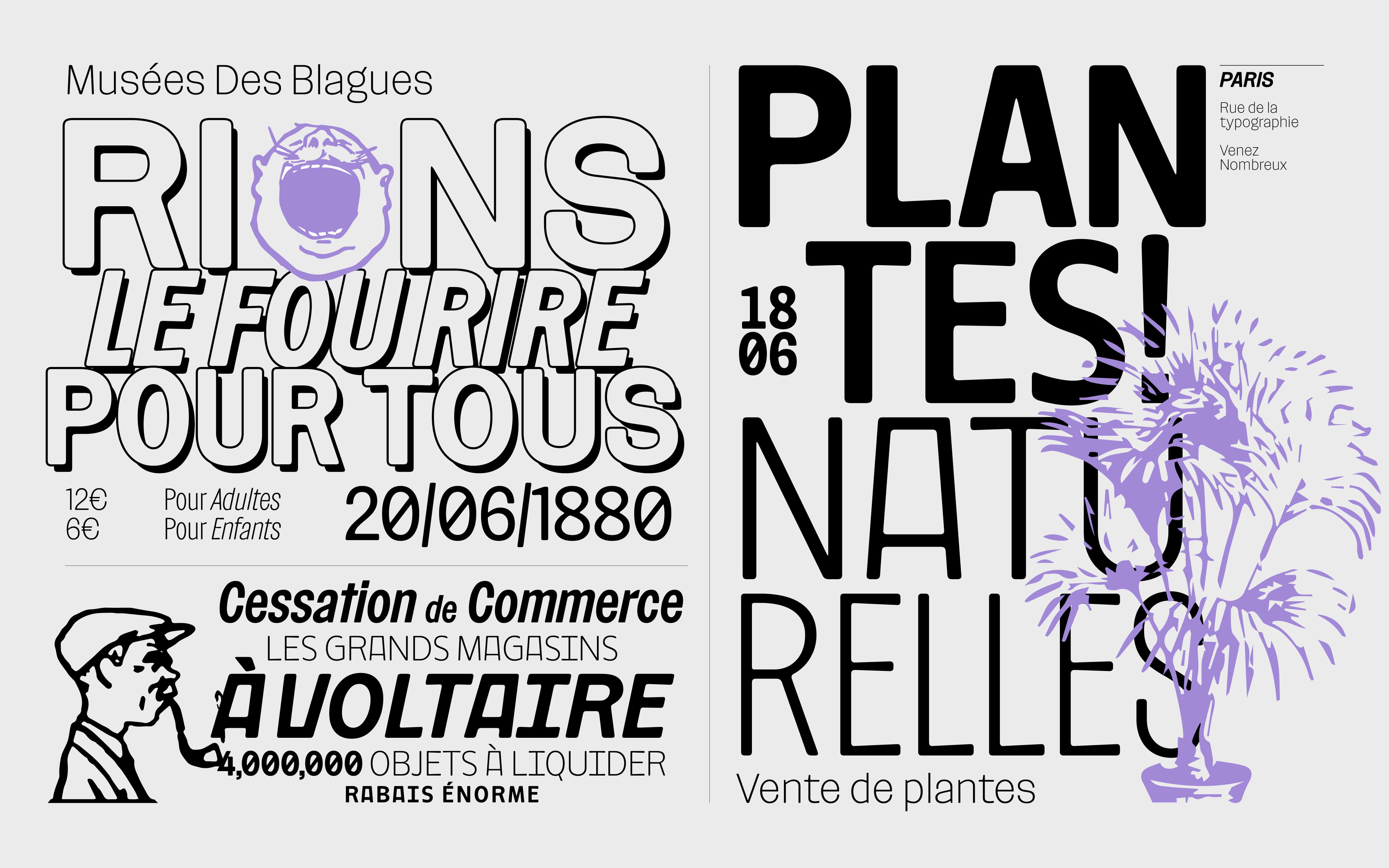 Routine - A versatile squared edges typeface | French Type Design ...
