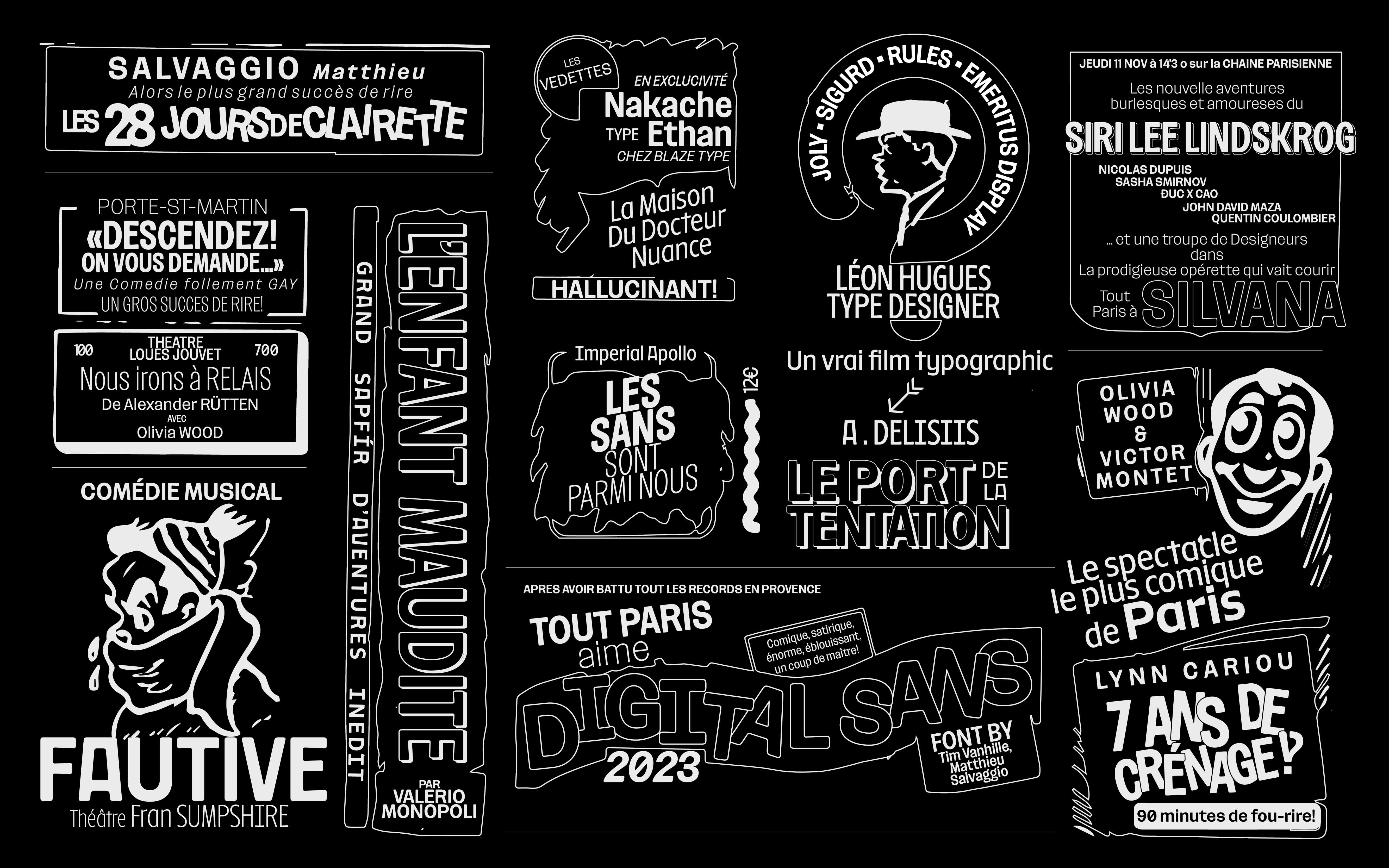 Routine - A versatile squared edges typeface | French Type Design ...