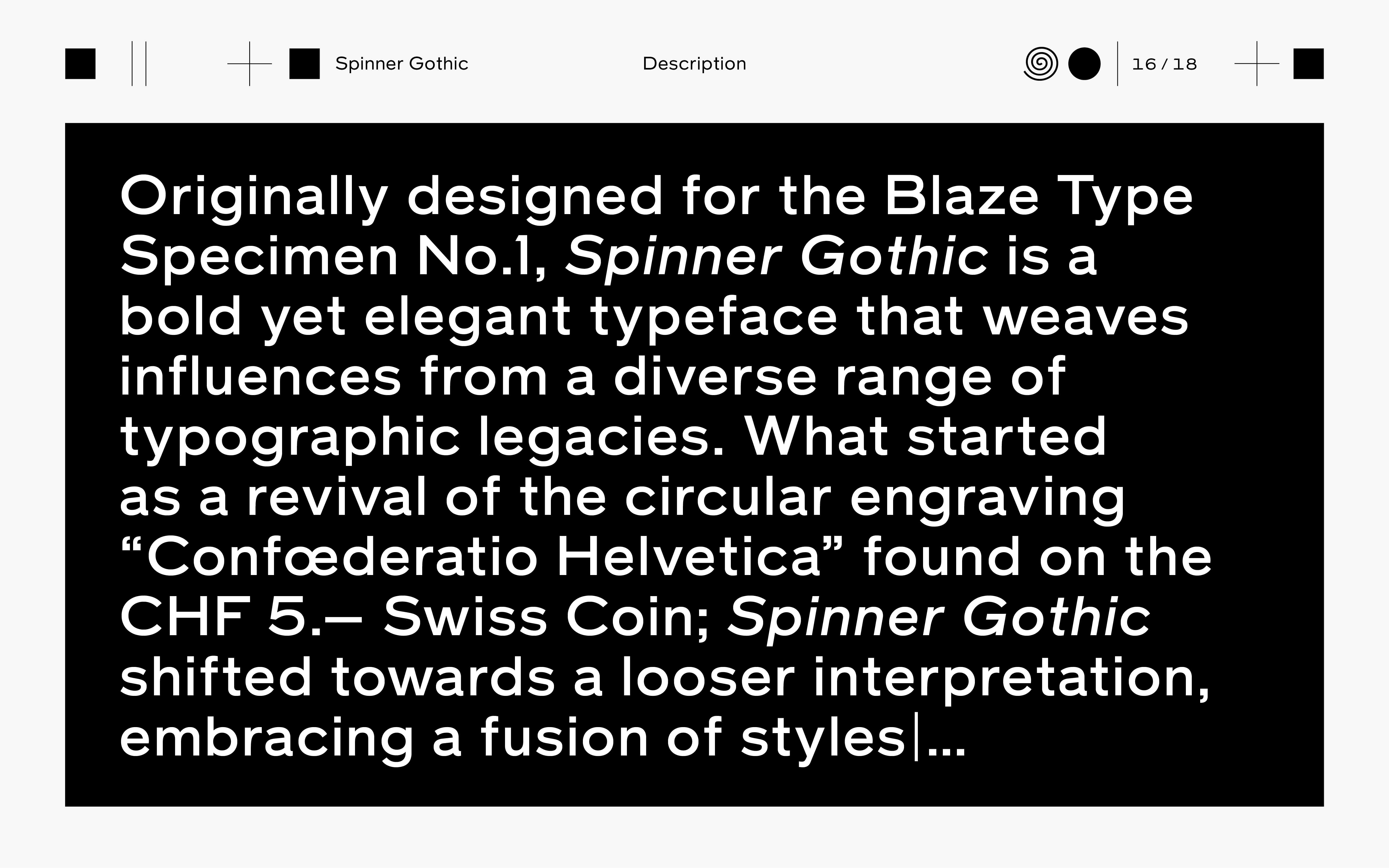 Spinner Gothic - The font family that you will use everyday | French ...